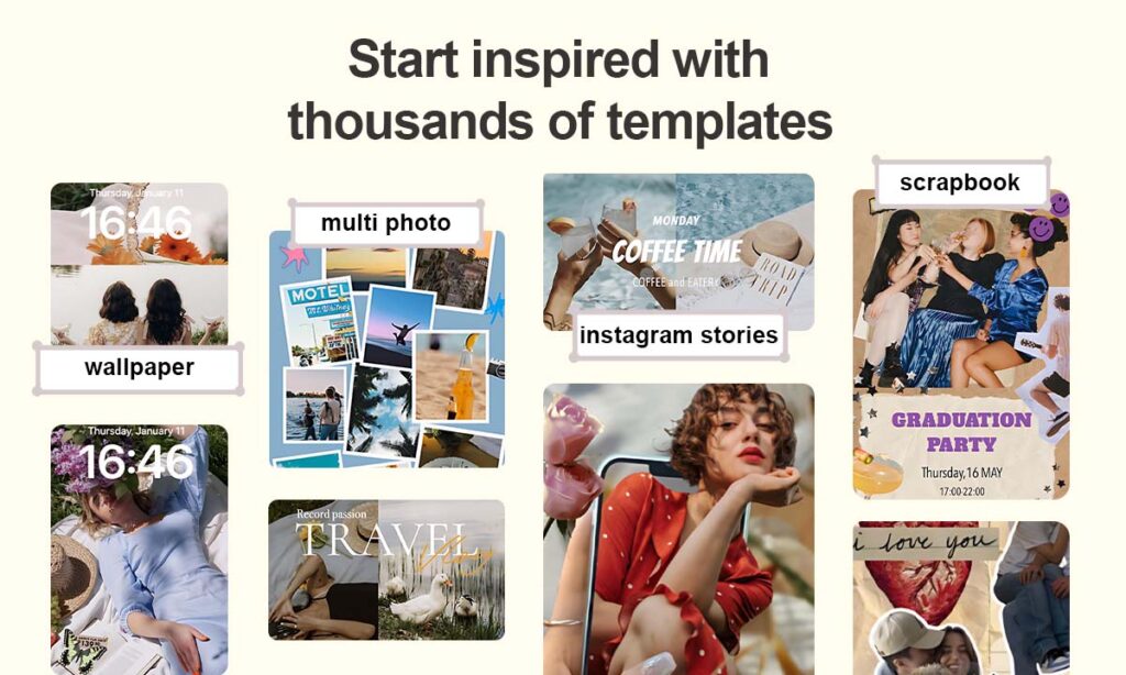 Create Stunning Photo Collages with Free Templates on PhotoGrid ...